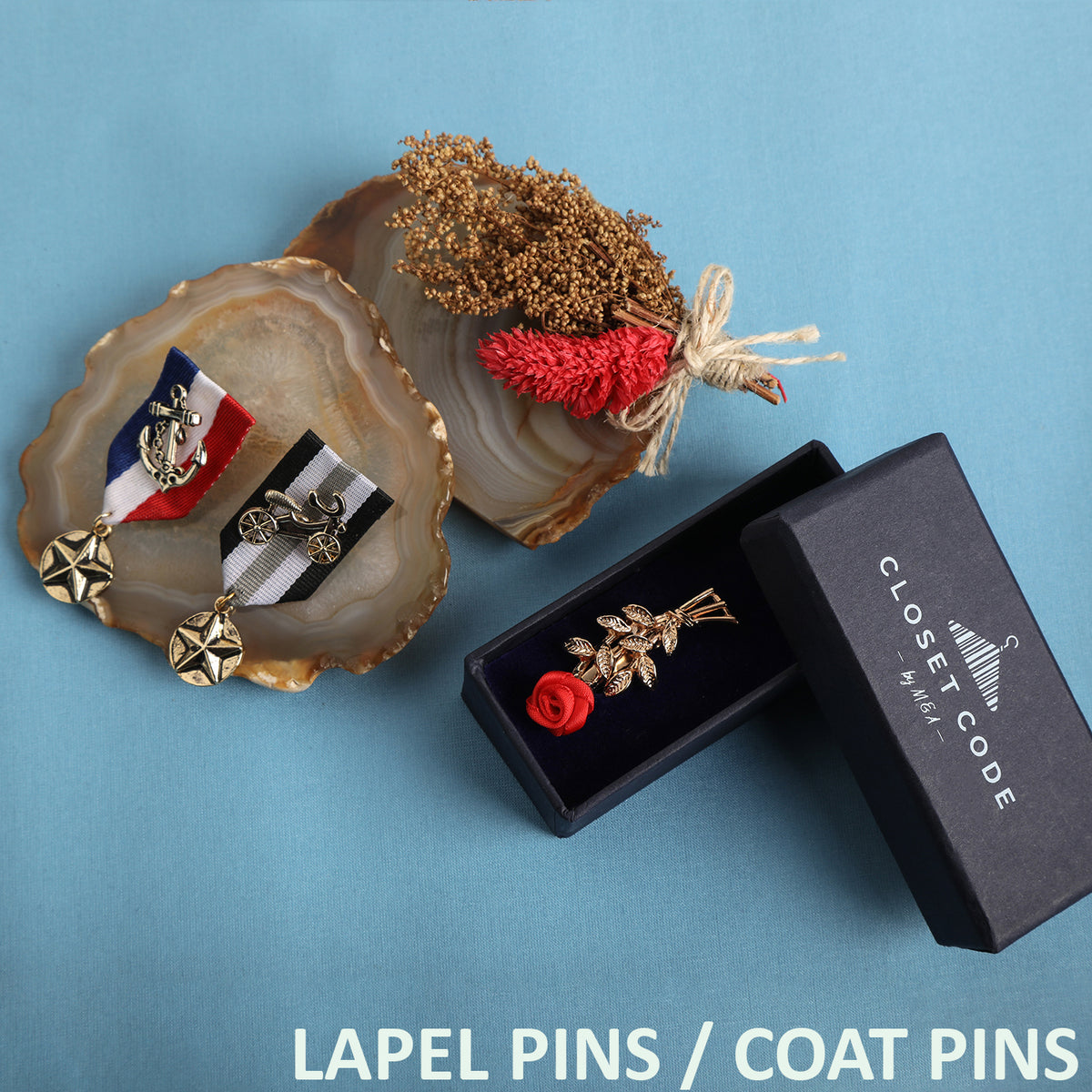 Lapel Pins / Coat Pins – Closet Code India
